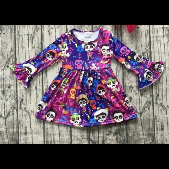 Dresses | Disneys Coco Print Dress | Poshmark